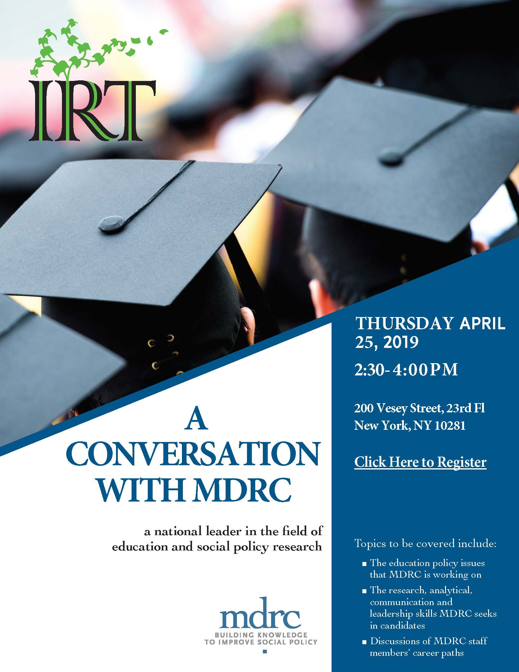 March 2019 – Institute for Recruitment of Teachers